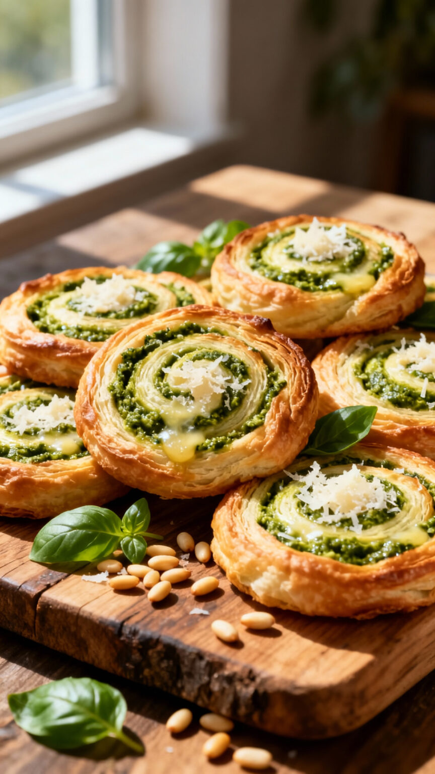 Pesto Pinwheels – SkilledKnife