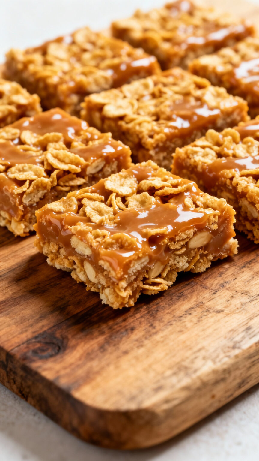 Peanut Butter Cornflake Bars – SkilledKnife